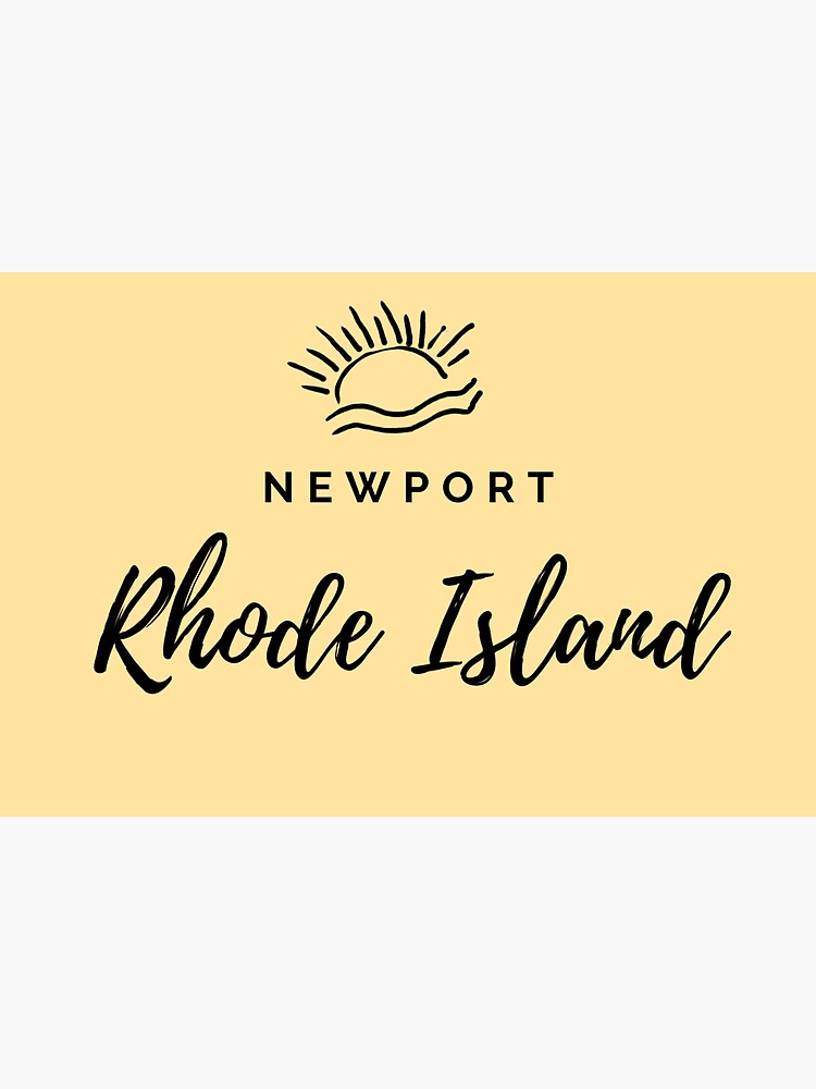 "Newport Rhode Island Sticker" Sticker for Sale by stickersbyfh | Redbubble