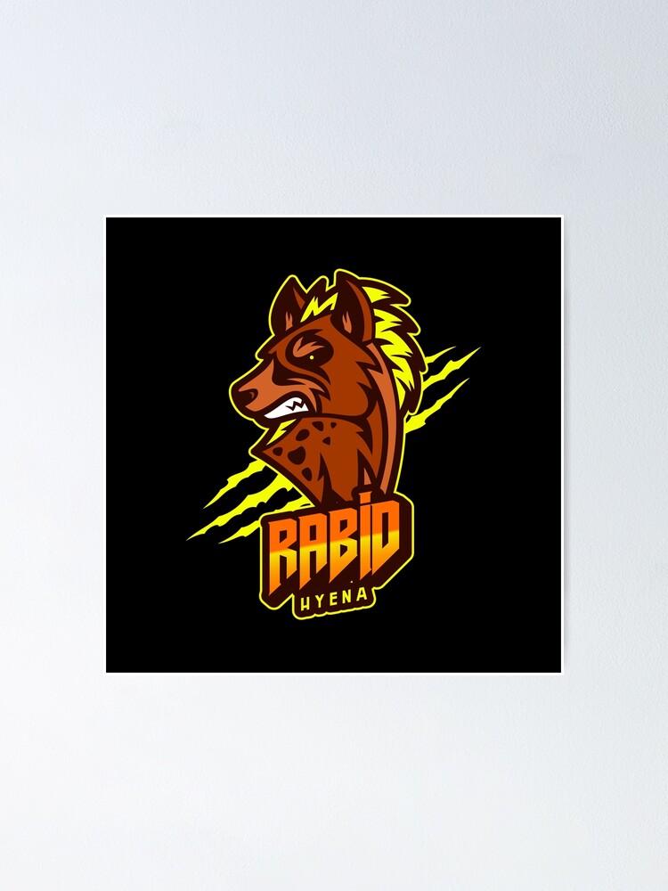 "Rabid Hyena powerful feral, growl, hooks, snarl, african animal, yeen ...