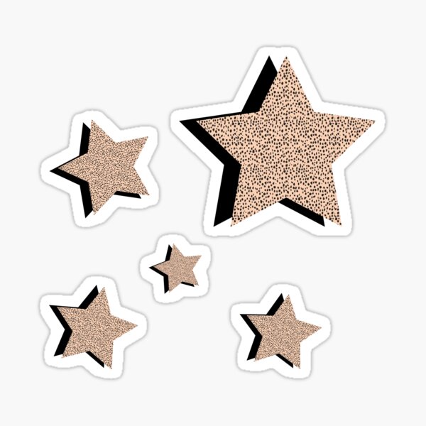 "aesthetic stars pack!" Sticker for Sale by joliestickers | Redbubble
