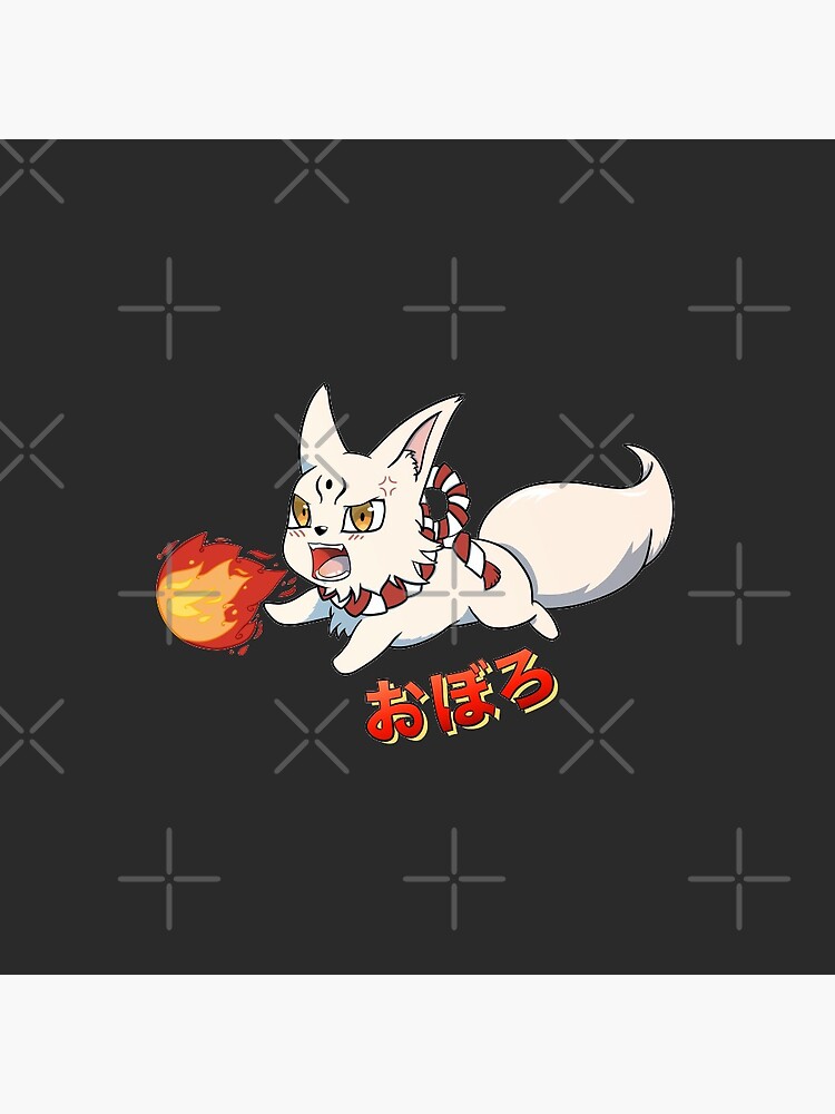 "Oboro the Fox - BOFURI" Pin for Sale by maxvonfelden | Redbubble