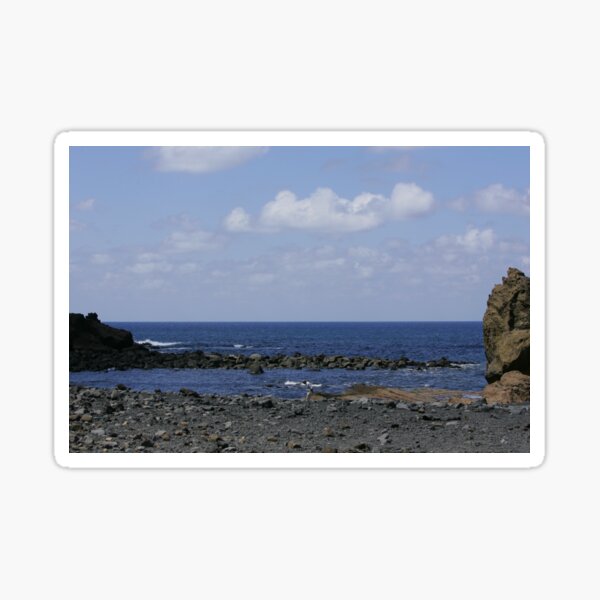 "Lanzarote sea" Sticker for Sale by davidroos | Redbubble