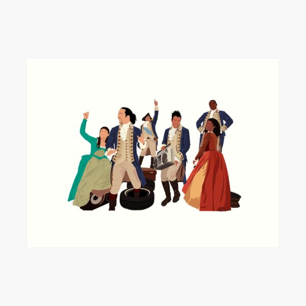 "Hamilton musical" Art Print for Sale by ilustrados-sf | Redbubble