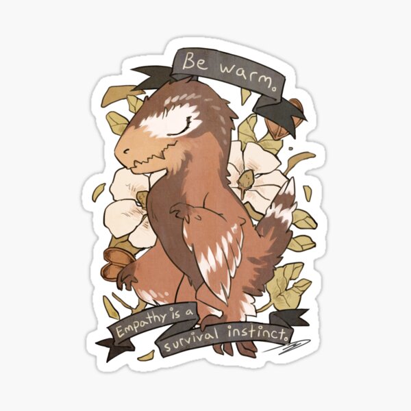 "Be Warm" Sticker by reapersun | Redbubble