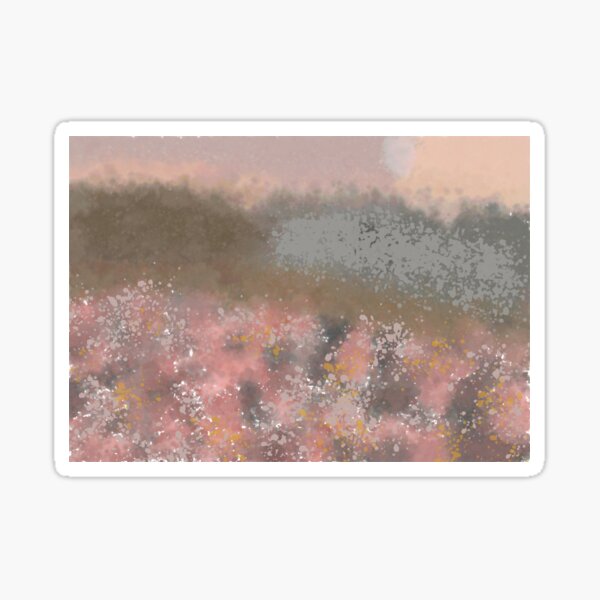 "aesthetic landscape " Sticker for Sale by dfwrks | Redbubble