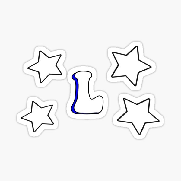 L Pinterest Stickers | Redbubble