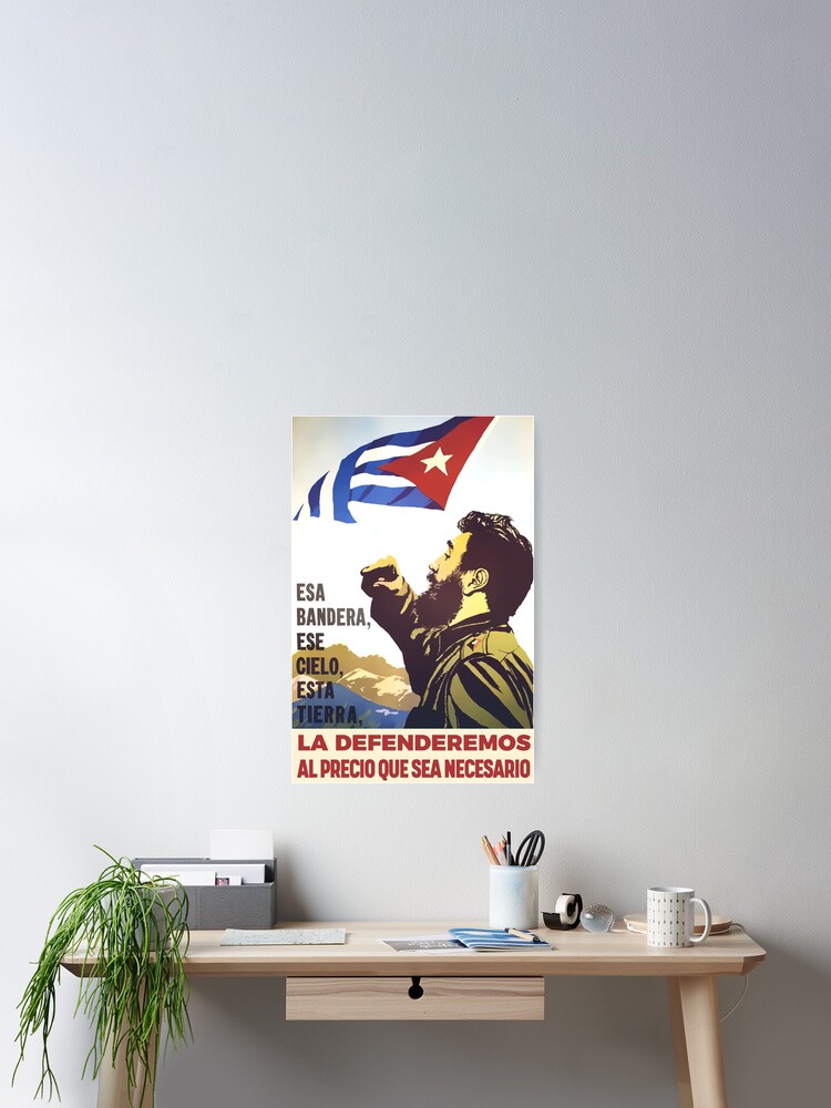 "Classic Cuban Propaganda Poster" Poster for Sale by ComradeRedFlag ...