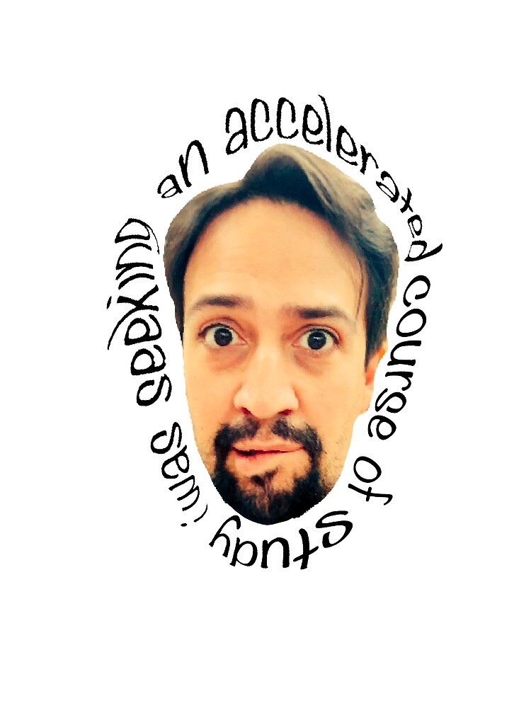 "Lin-Manuel Miranda Meme" Art Print by jvcreate | Redbubble