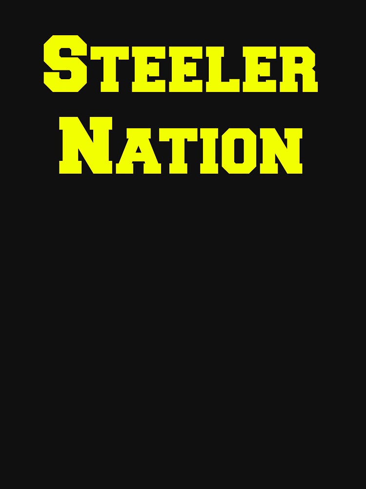 "Steeler Nation" Pullover Hoodie for Sale by jdbruegger | Redbubble