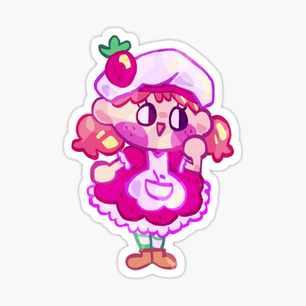 Strawberry Shortcake Stickers | Redbubble