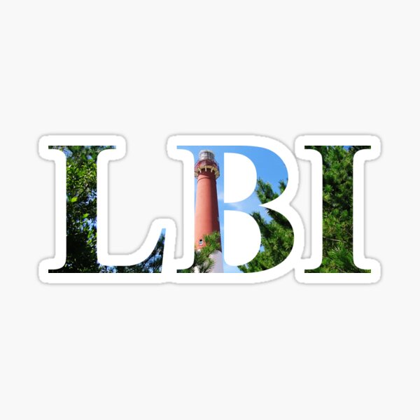 "LBI Sticker Old Barney" Sticker for Sale by kaythehawk | Redbubble