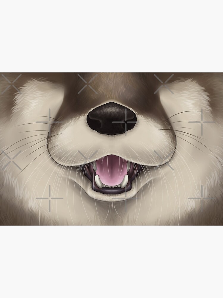 "Otter Face" Mask for Sale by SidianArts | Redbubble