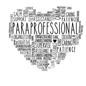 "Paraprofessional Heart" Poster for Sale by begreenaberg | Redbubble