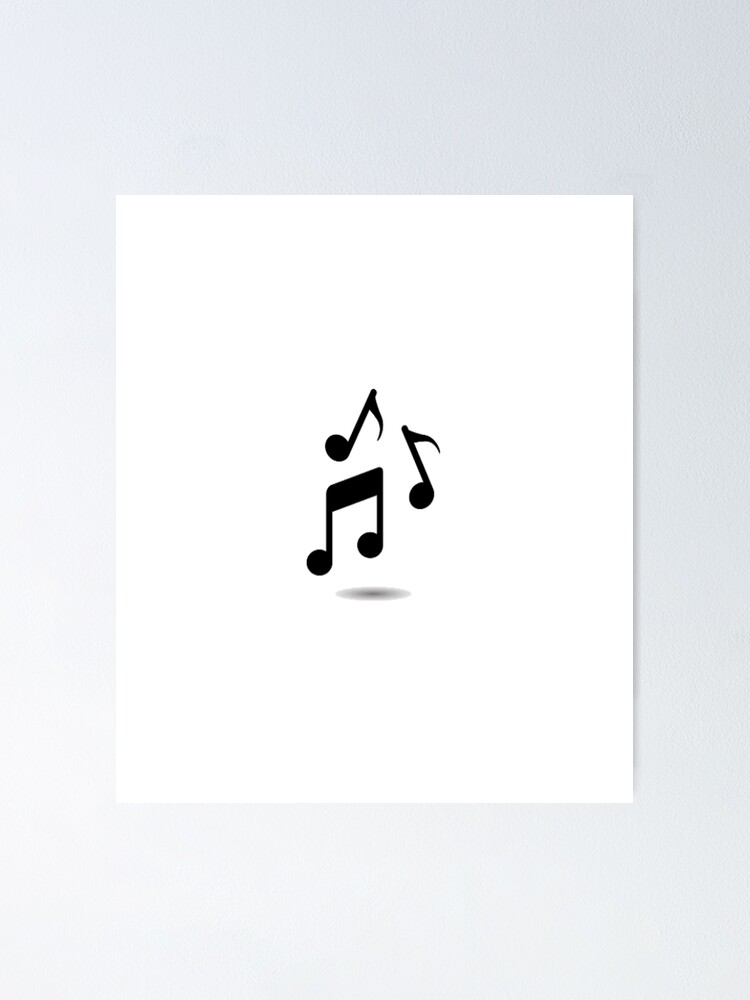 "Floral Music Note Legendary music" Poster by hicham69am | Redbubble