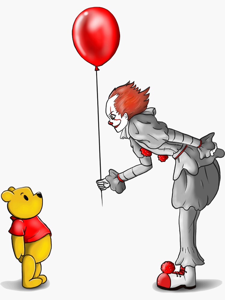 "Want a balloon" Sticker for Sale by Mudslap565 | Redbubble