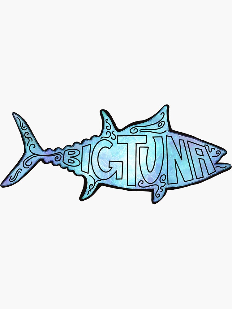 "Big Tuna Office sticker" Sticker for Sale by cbrewerr | Redbubble