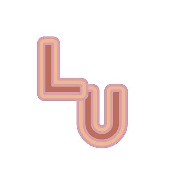 "pink liberty university sticker " Sticker for Sale by bymadelyn ...