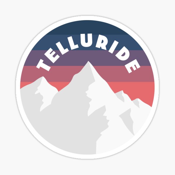 "Telluride Co" Sticker for Sale by Anna3321 | Redbubble
