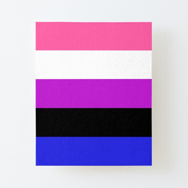Gender Fluid Flag Wall Art | Redbubble