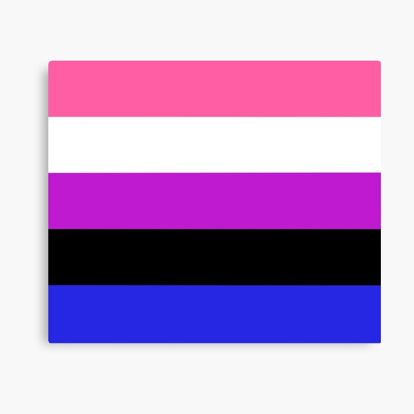 Gender Fluid Flag Wall Art | Redbubble