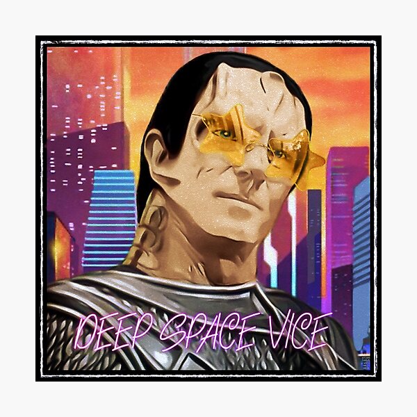 Lámina fotográfica «Deep Space Vice Prefect Murder Lizard Parodia con ... Lámina fotográfica «Deep Space Vice Prefect Murder Lizard Parodia con ...