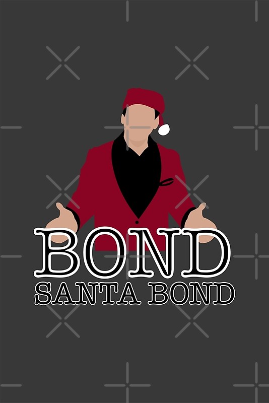 "Santa Bond" by doctorheadly | Redbubble