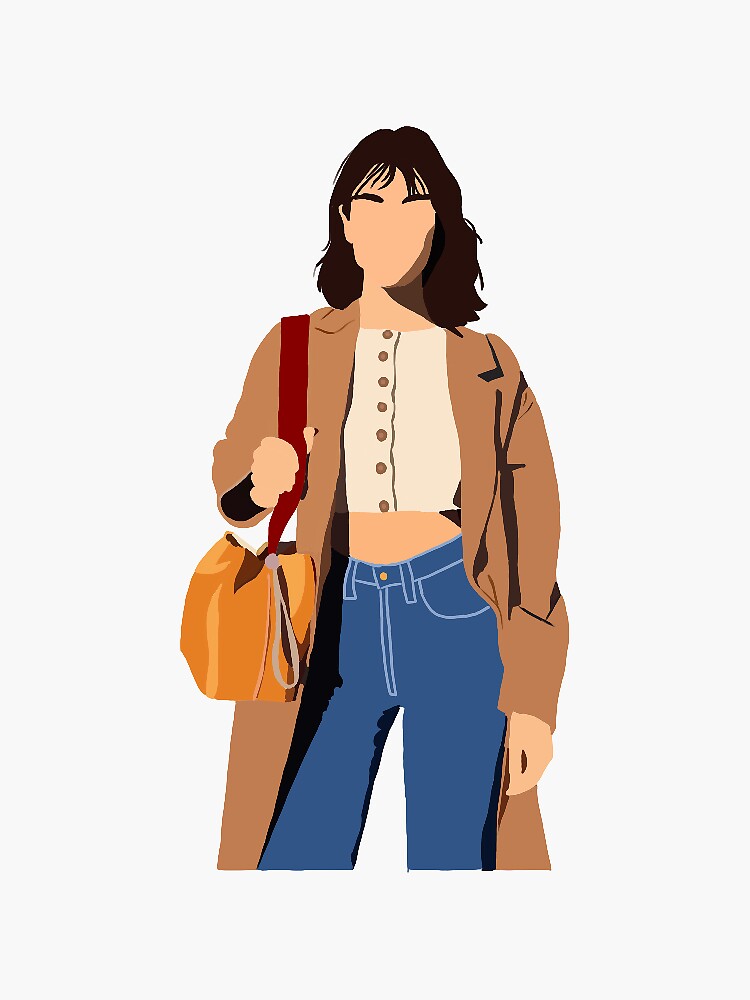 "Jeanne Damas: Image 5" Sticker for Sale by Soph-falast | Redbubble