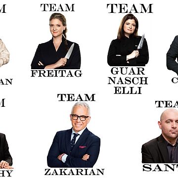 "Chopped Judges Sticker Pack" Sticker for Sale by Haley Scott | Redbubble