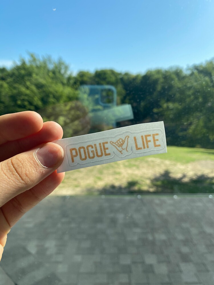 "Pouge Life Sticker" Sticker for Sale by Chlobearxoxo | Redbubble