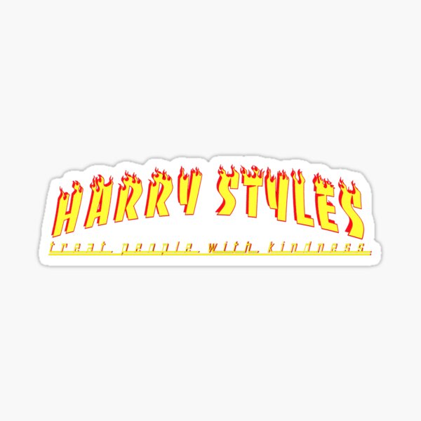 "Harry "Thrasher" Styles - TPWK" Sticker for Sale by abi1975 | Redbubble