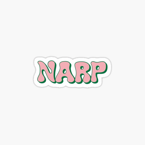 "Non athletic regular person NARP" Sticker for Sale by mackattak06 ...