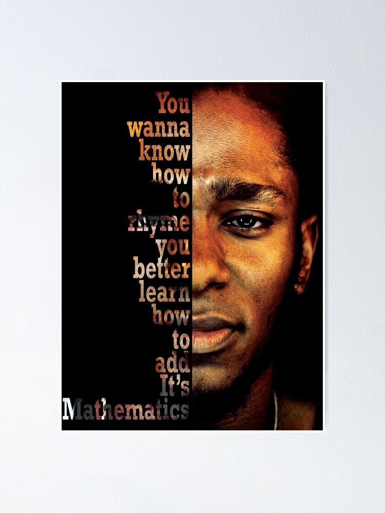 "Mos Def Mathematics" Poster by Jardy | Redbubble