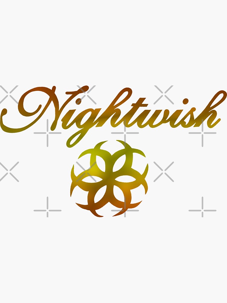 Sticker « Nouveau logo du groupe Nightwish tendance DSignt 2020 », par ...
