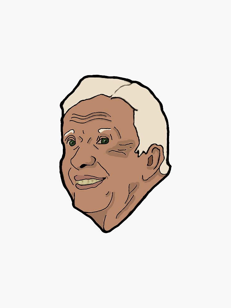 "Jimmy Carter Drawing Sticker" Sticker for Sale by gdog02 | Redbubble