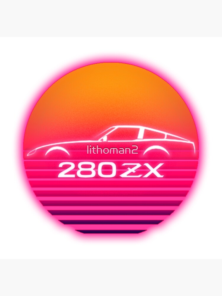 "Datsun/Nissan 280ZX Outrun Emblem" Photographic Print by lithoman2 ...