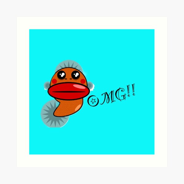 "Fun Texting slang OMG teenager puns memes" Art Print by Julieford ...