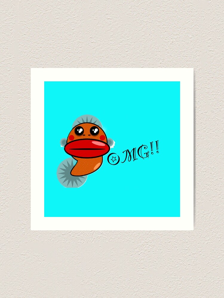 "Fun Texting slang OMG teenager puns memes" Art Print by Julieford ...