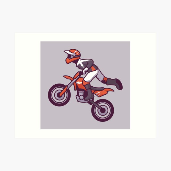 Wheelie Art Prints | Redbubble