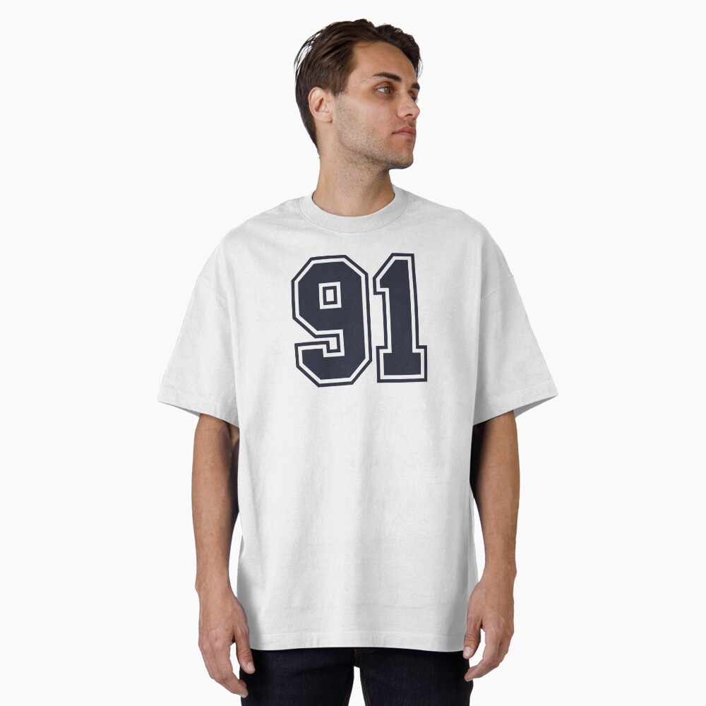 "91 Sports Number Ninety-One" Sticker for Sale by HelloFromAja | Redbubble