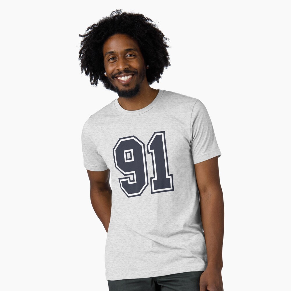 "91 Sports Number Ninety-One" Sticker for Sale by HelloFromAja | Redbubble