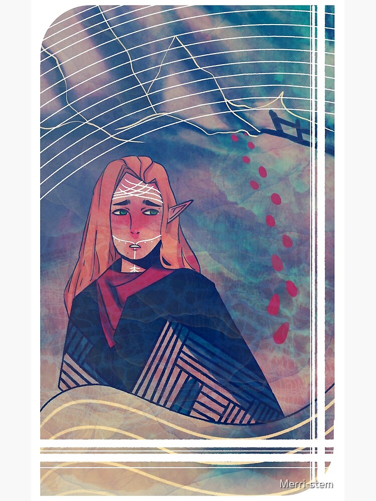 "Kii'ean Tarort - In your heart shall burn" Poster for Sale by Merri ...