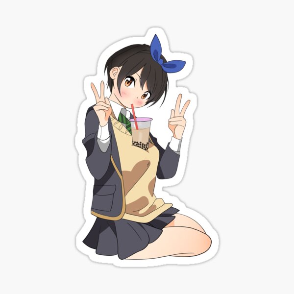 "Ruka Sarashina" Sticker for Sale by BluuGuava | Redbubble