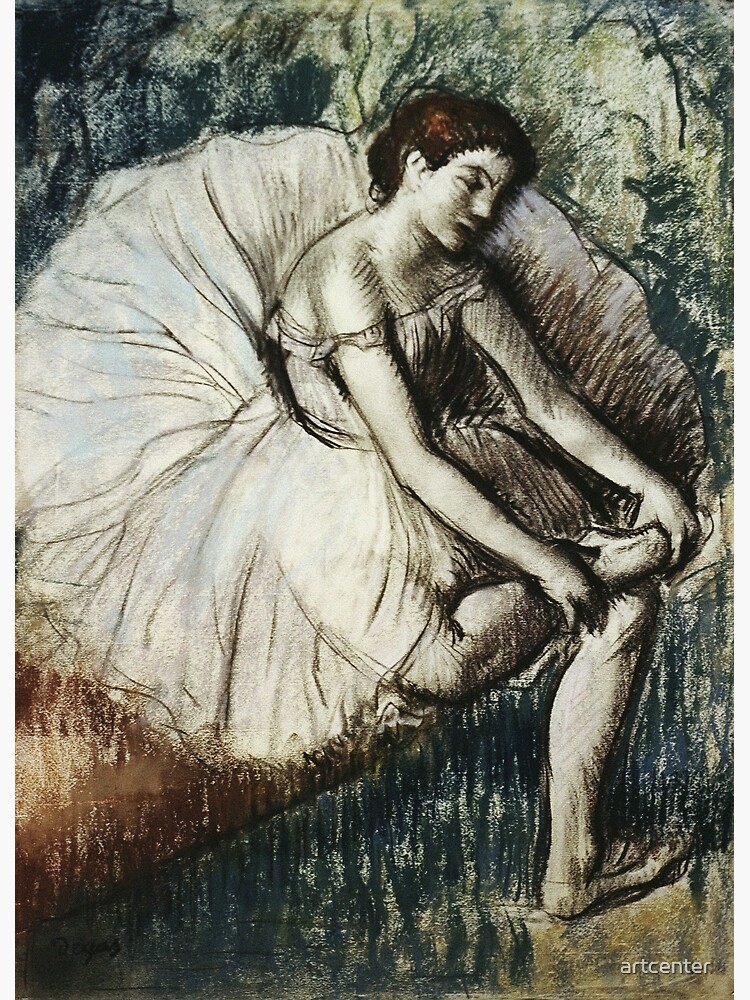 "Edgar Degas - Tired Dancer" Poster by artcenter | Redbubble