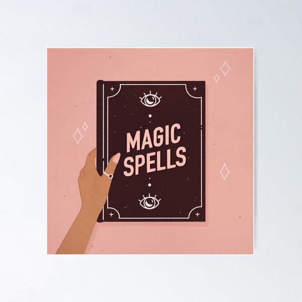 "Magic Spells" Poster for Sale by Its-Jessica | Redbubble