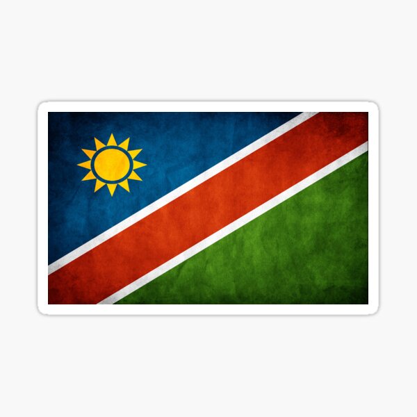 "Namibia | Namibian Flag | National Flag of Namibia" Sticker by ...