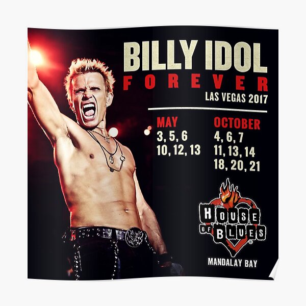 Billy Idol Posters | Redbubble
