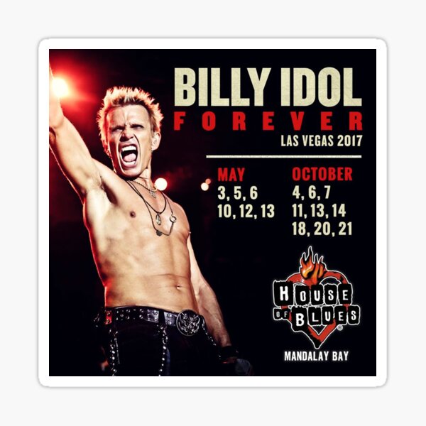 Billy Idol Stickers | Redbubble
