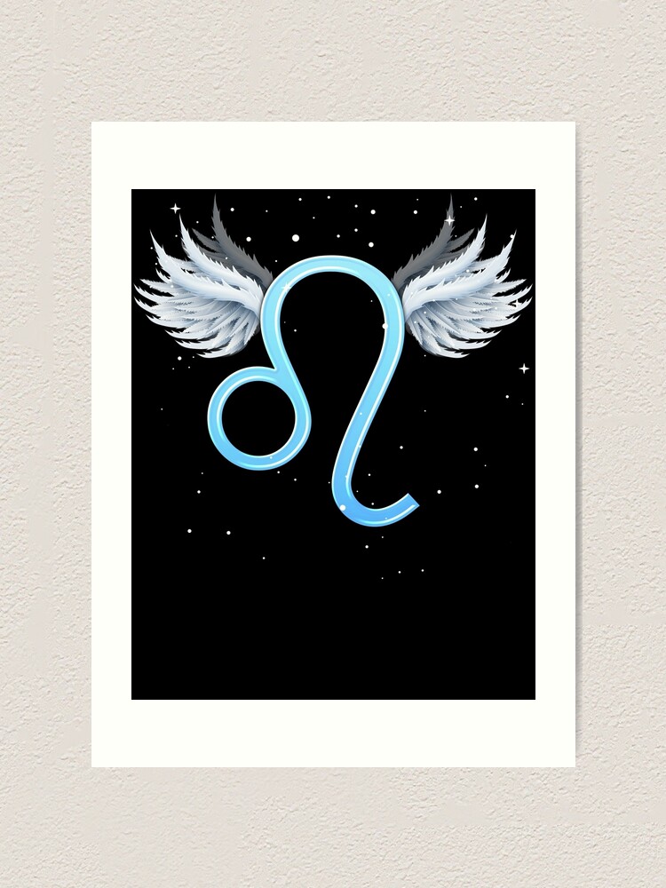 "Leo Zodiac Angel" Art Print for Sale by autlu | Redbubble
