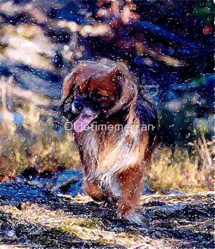 "Bhutan Damchi Dog Portrait" by Oldetimemercan | Redbubble