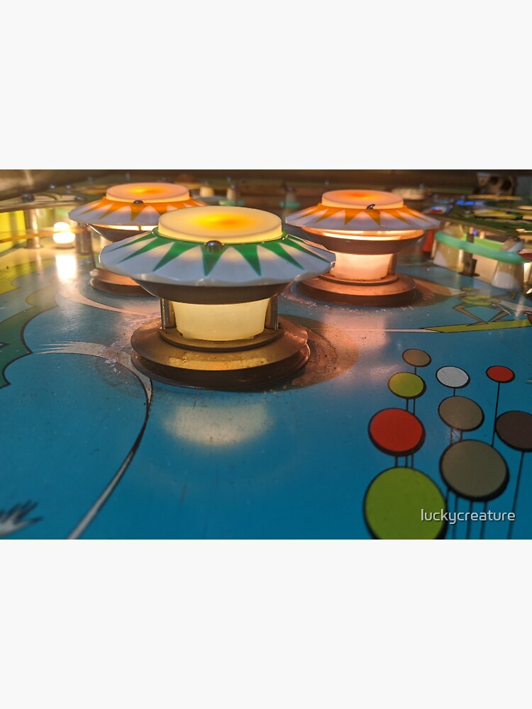 "Pinball POPS" Sticker for Sale by luckycreature | Redbubble