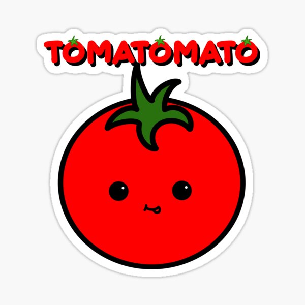 "BTS Jin’s Tomatomato" Sticker by Vianne7 | Redbubble